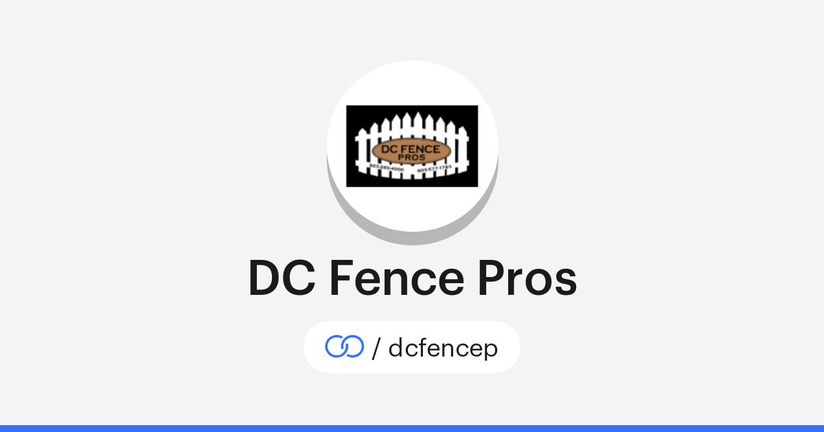 DC Fence Pros (/dcfencep) · solo.to
