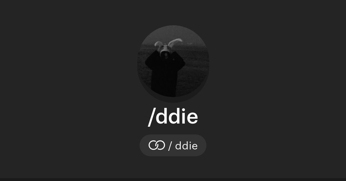 /ddie · solo.to