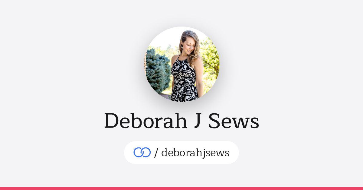 Deborah J Sews Deborahjsews Solo To
