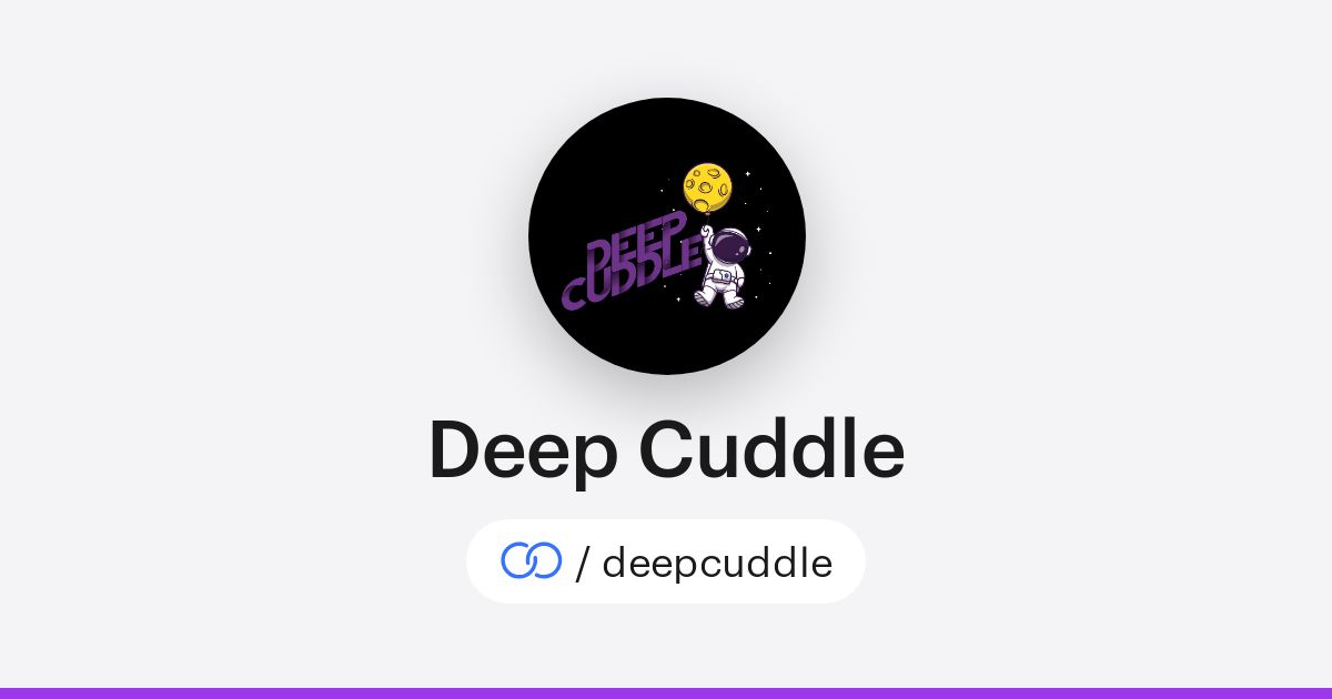 Deep Cuddle (/deepcuddle) · solo.to