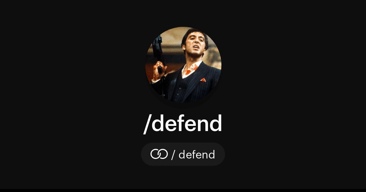 /defend · solo.to