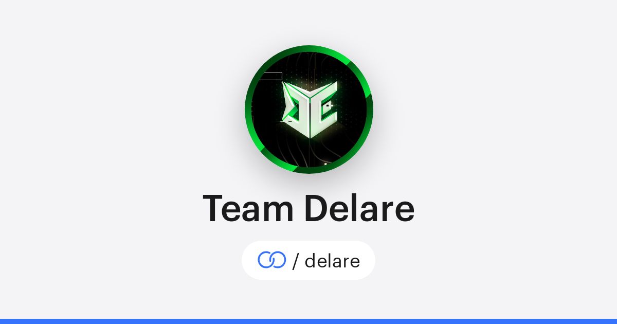 Team Delare (/delare) · solo.to