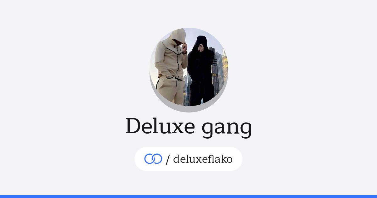 Deluxe gang (/deluxeflako) · solo.to