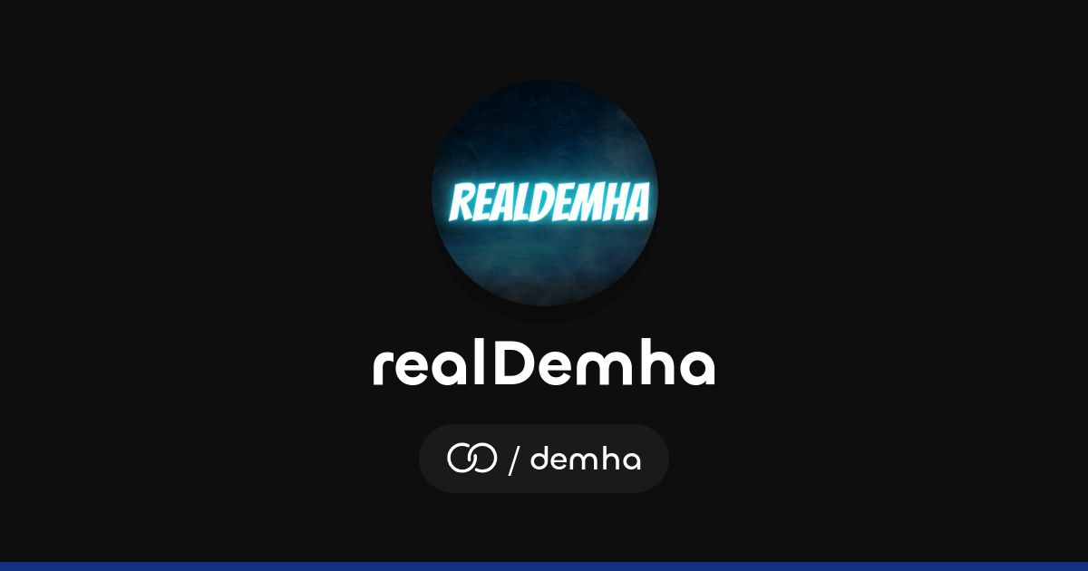 realDemha (/demha) · solo.to