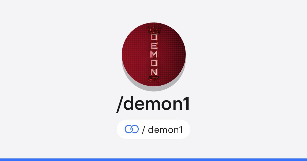 /demon1 · solo.to