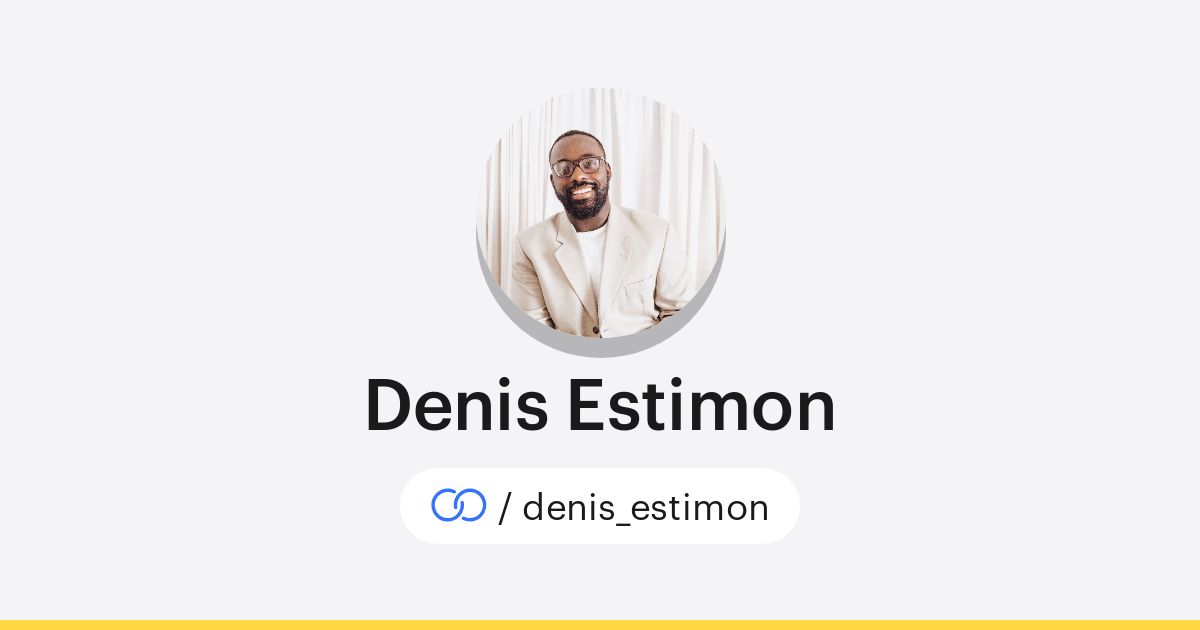 Denis Estimon (/denis_estimon) · solo.to