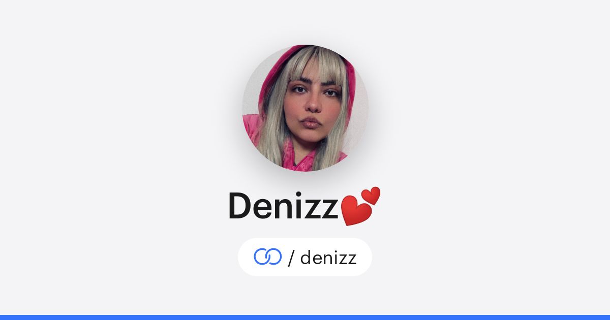 Denizz💕 (/denizz) · solo.to