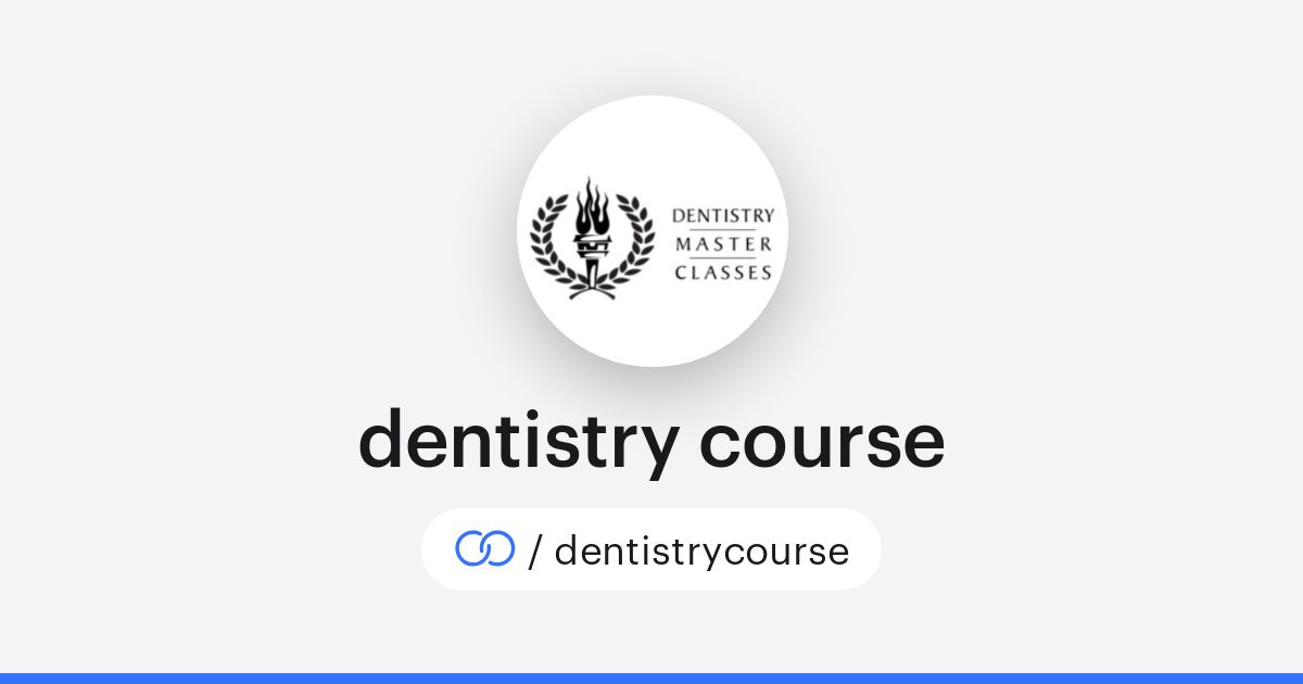 dentistry course (/dentistrycourse) · solo.to