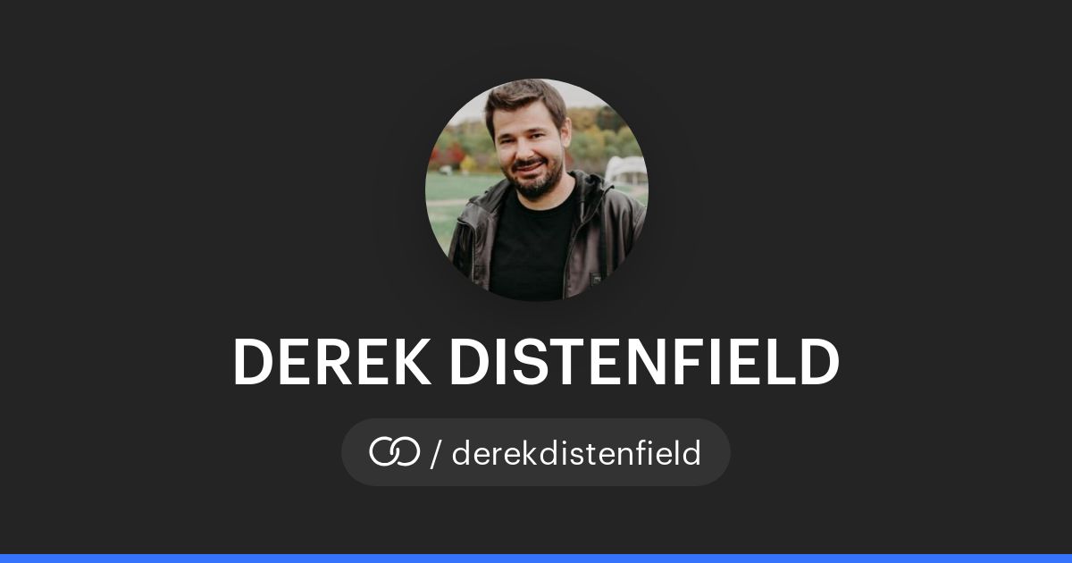 DEREK DISTENFIELD (/derekdistenfield) · solo.to