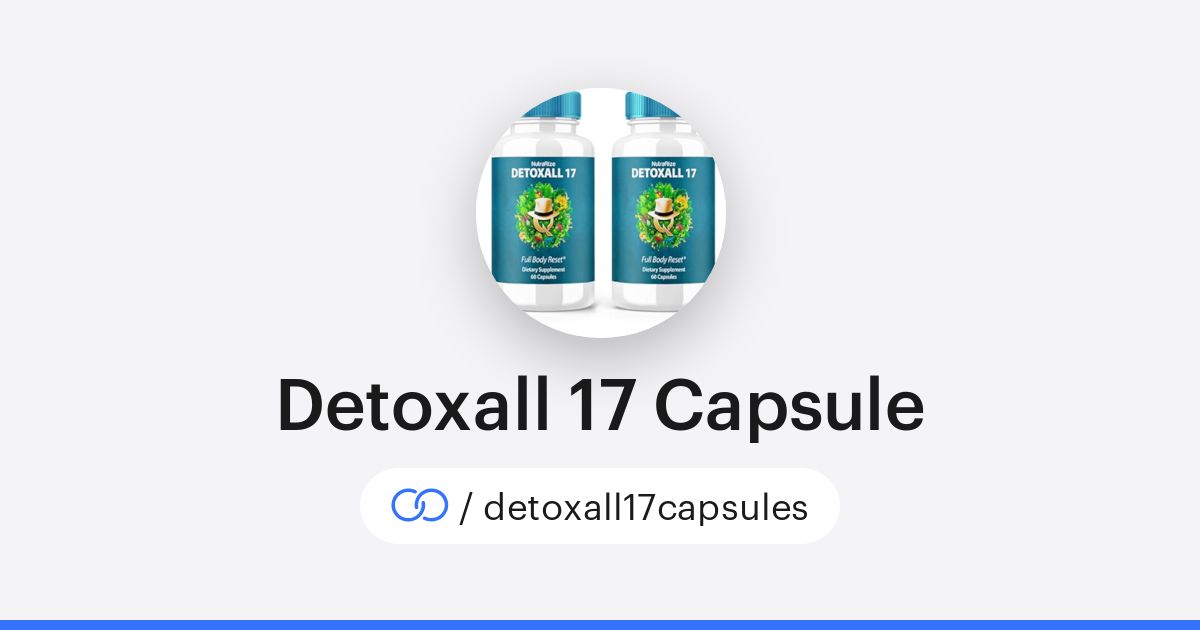Detoxall 17 Capsule (/detoxall17capsules) · solo.to