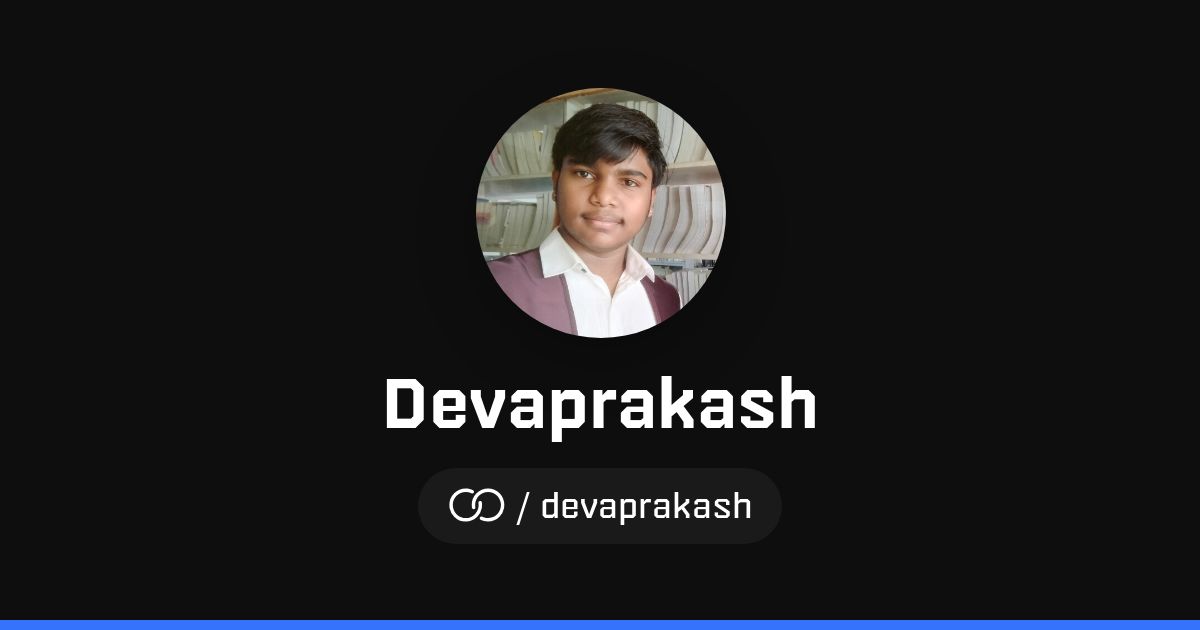 Devaprakash · solo.to