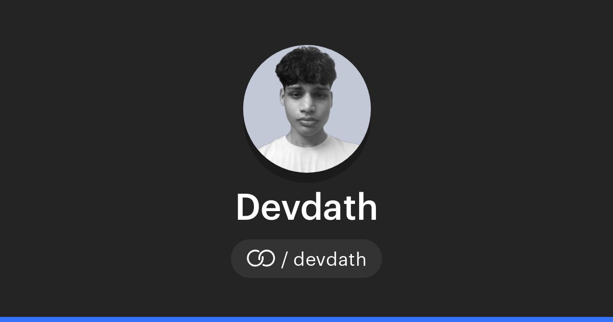 Devdath · solo.to
