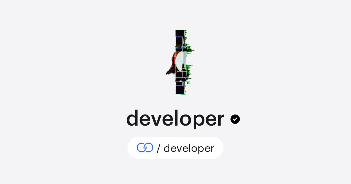 /developer · solo.to