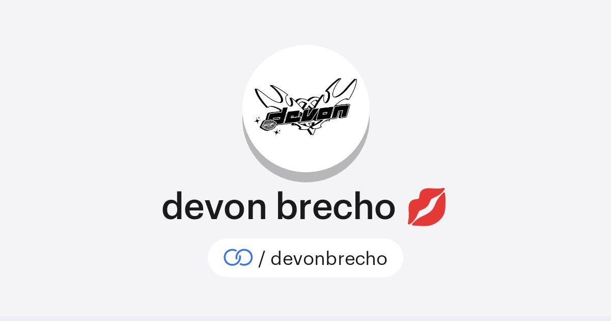 devon brecho 💋 (/devonbrecho) · solo.to