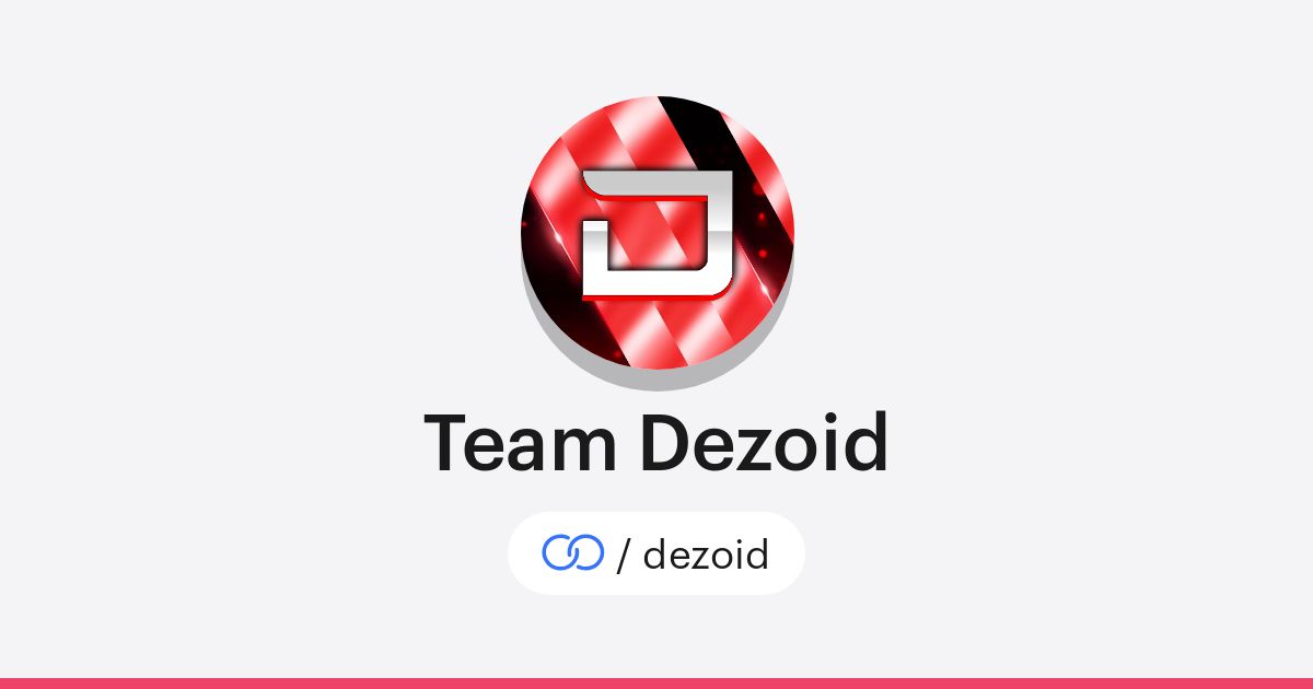 Team Dezoid (/dezoid) · solo.to
