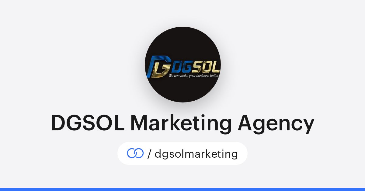 DGSOL Marketing Agency (/dgsolmarketing) · solo.to