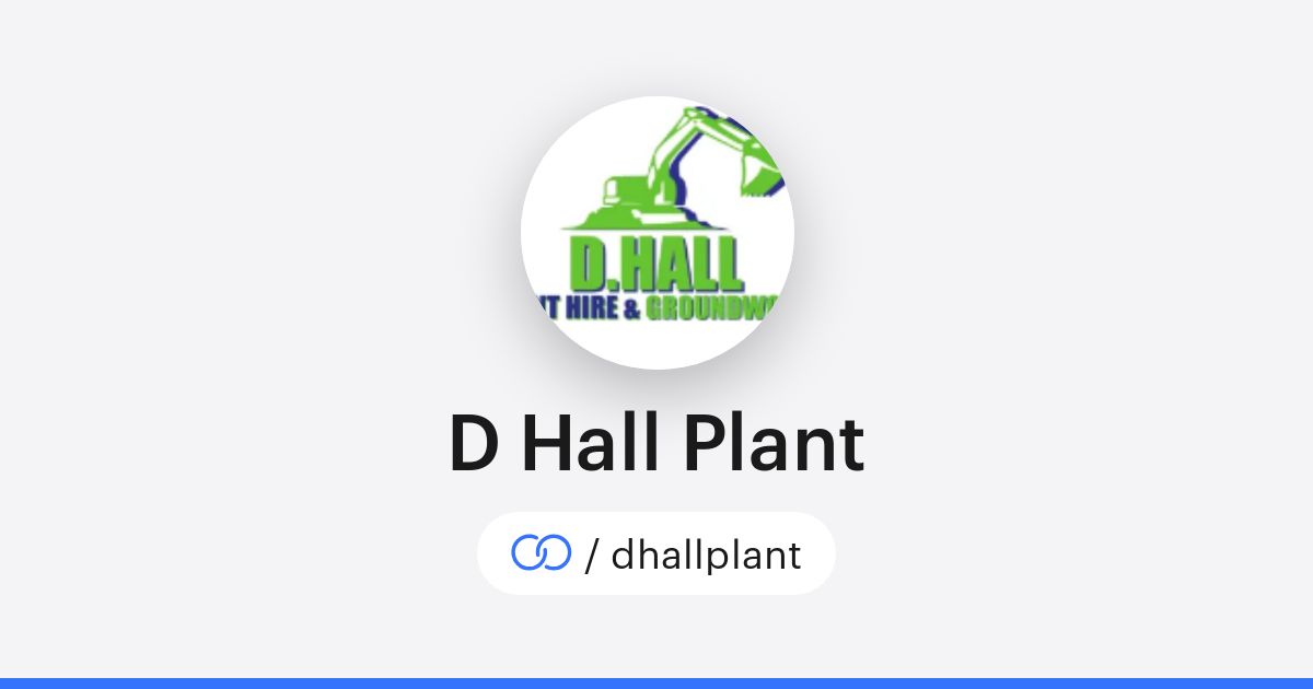 D Hall Plant (/dhallplant) · solo.to