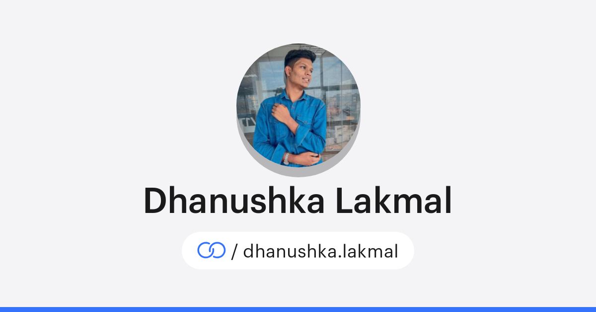 Dhanushka Lakmal (/dhanushka.lakmal) · solo.to