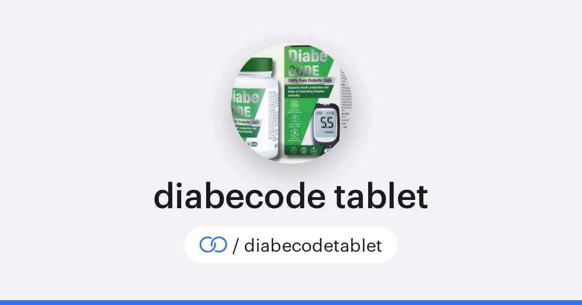 diabecode tablet (/diabecodetablet) · solo.to