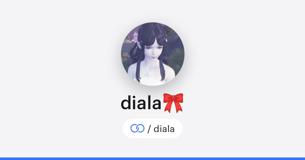 diala🎀 (/diala) · solo.to