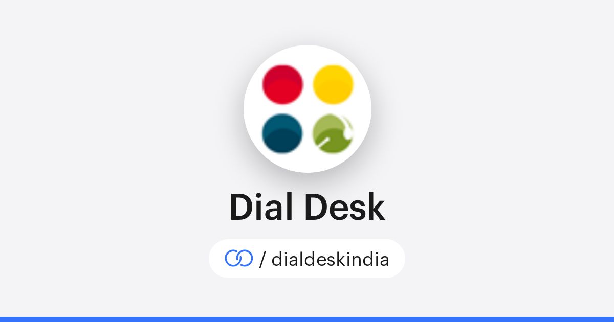 Dial Desk (/dialdeskindia) · solo.to