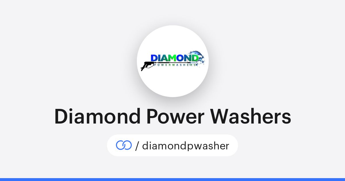 Diamond Power Washers (/diamondpwasher) · solo.to