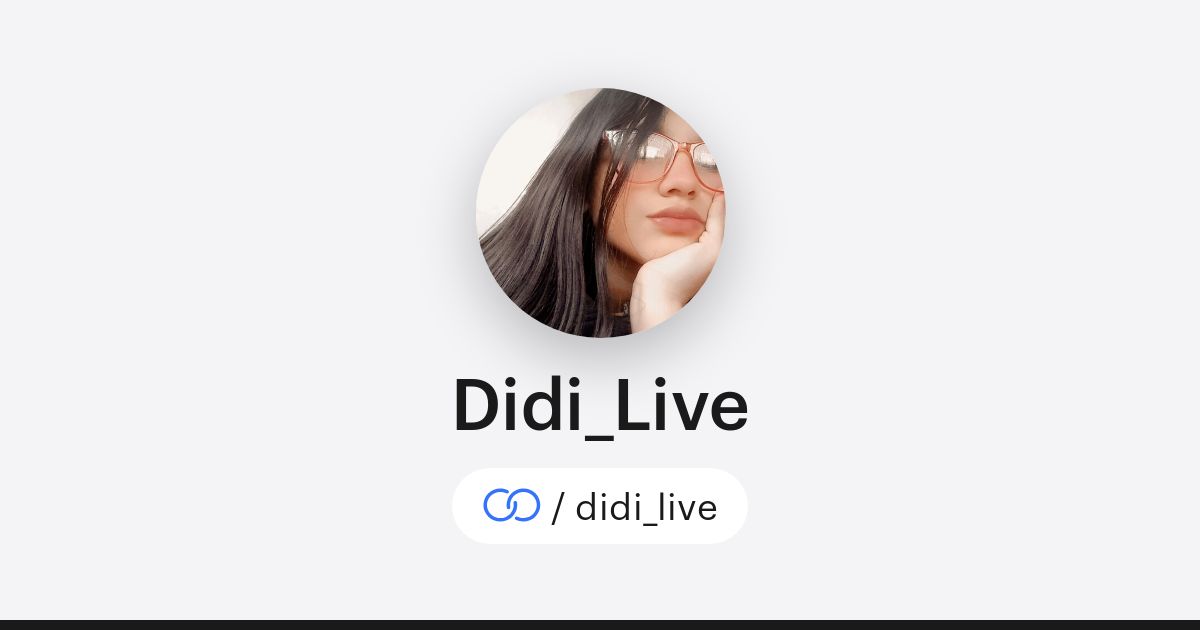 Didi_Live · solo.to