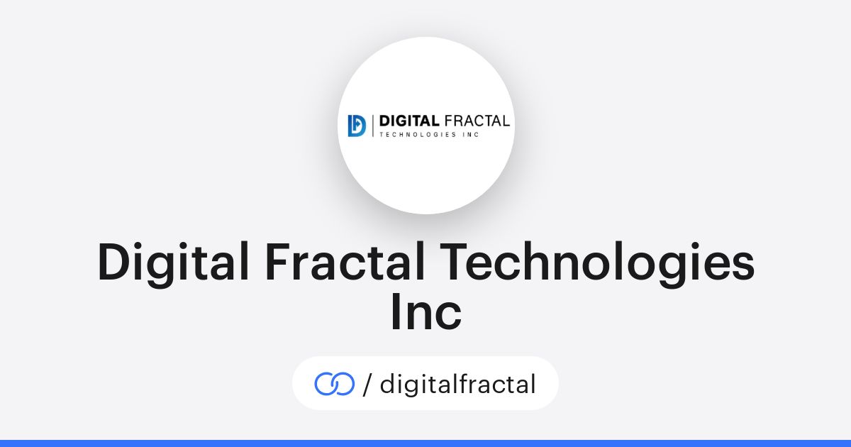 Digital Fractal Technologies Inc (/digitalfractal) · solo.to