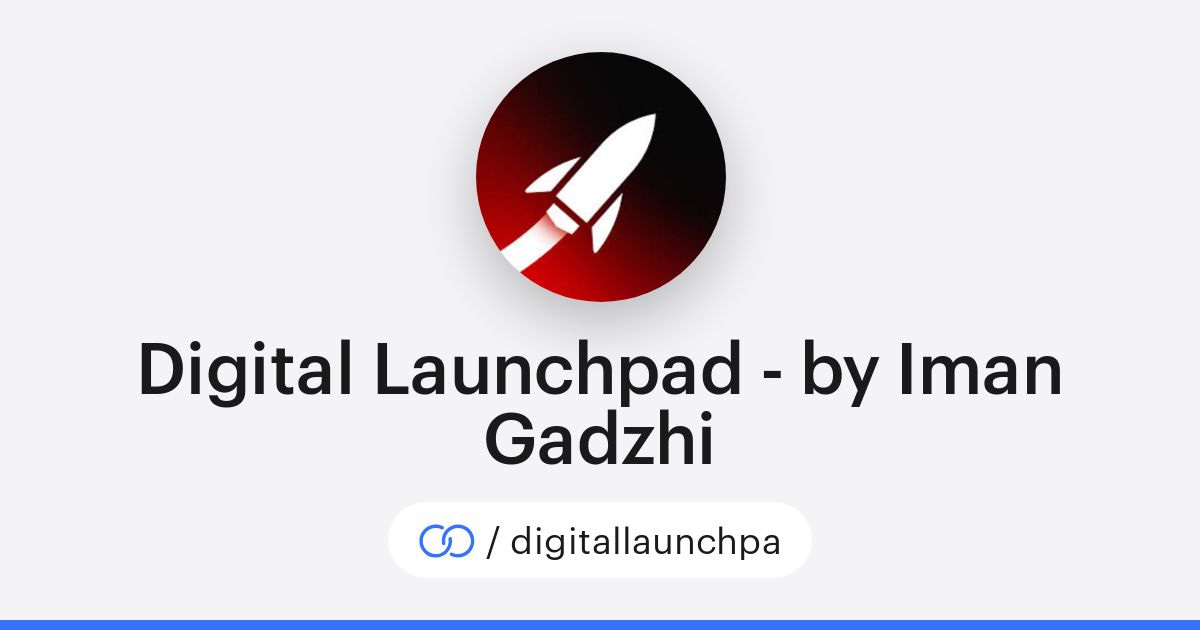 Digital Launchpad - by Iman Gadzhi (/digitallaunchpa) · solo.to