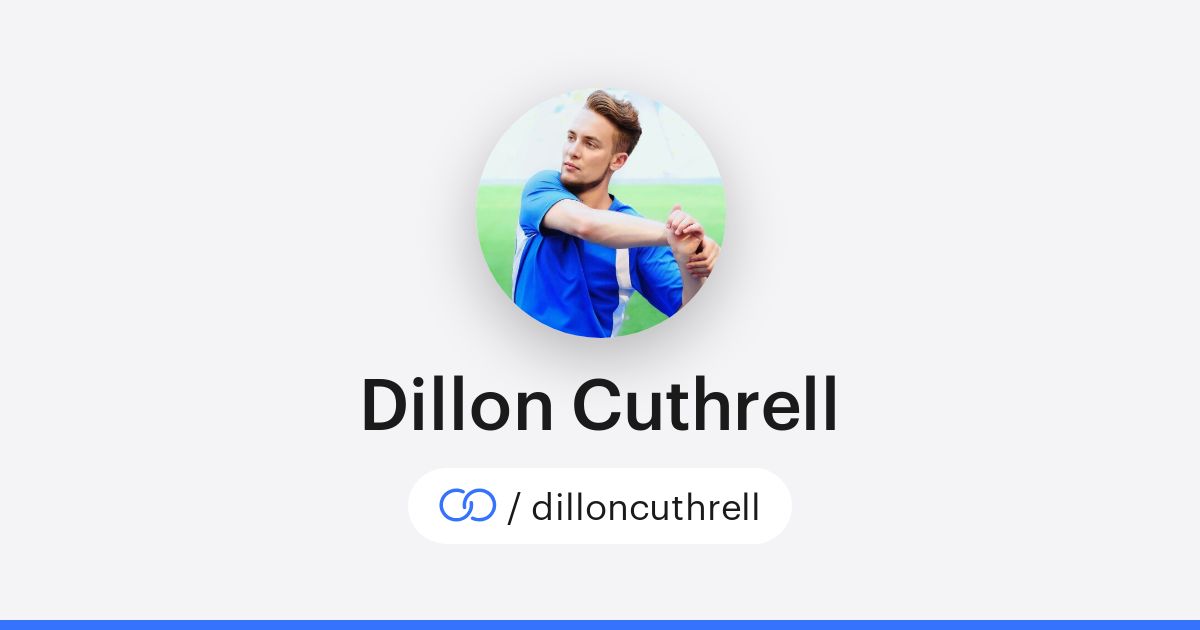Dillon Cuthrell (/dilloncuthrell) · solo.to