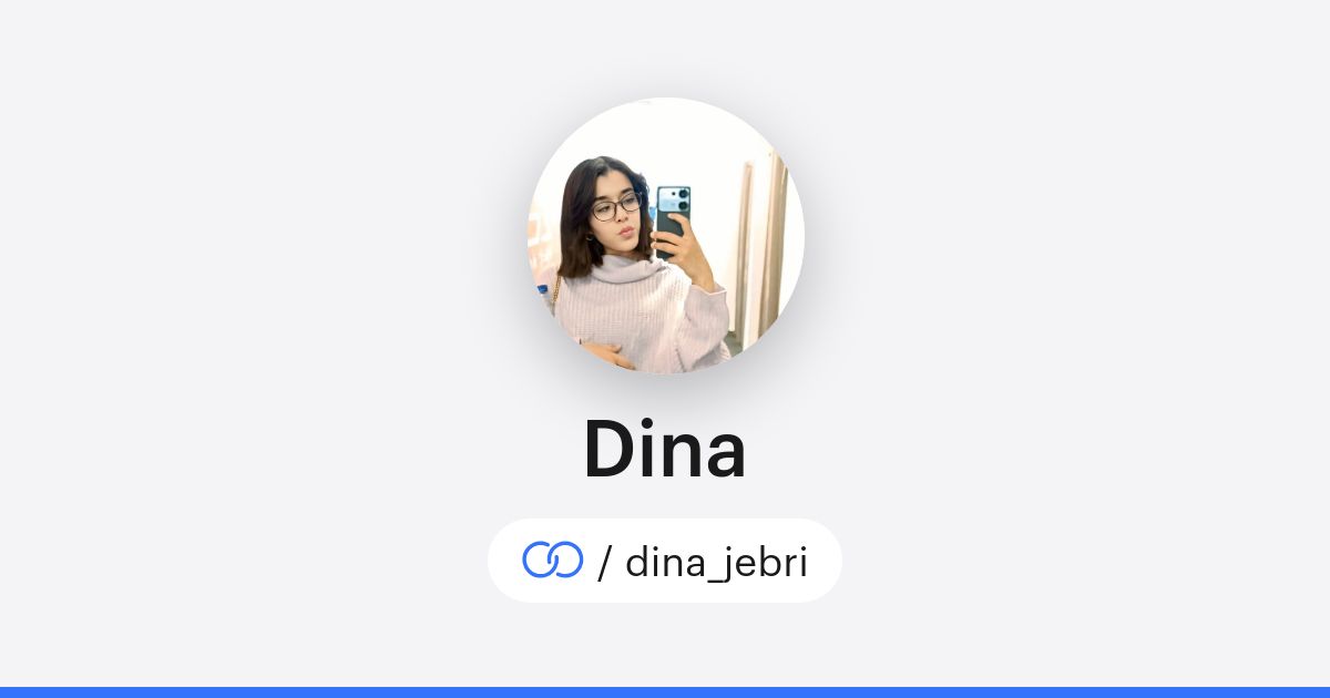 Dina (/dina_jebri) · solo.to