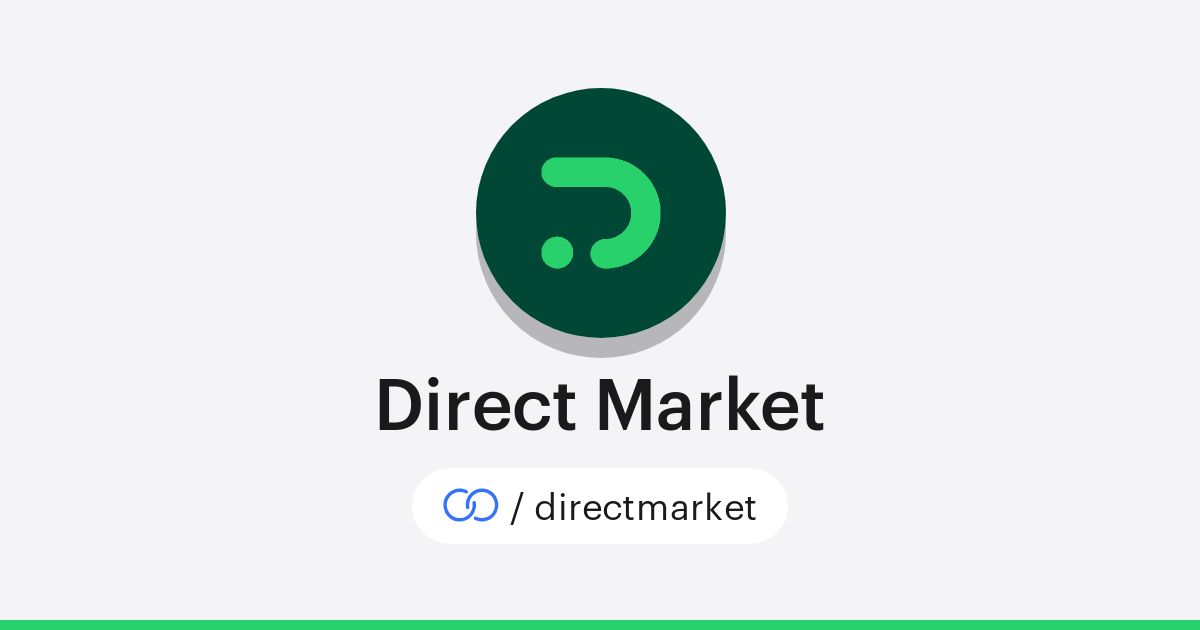 Direct Market (/directmarket) · solo.to