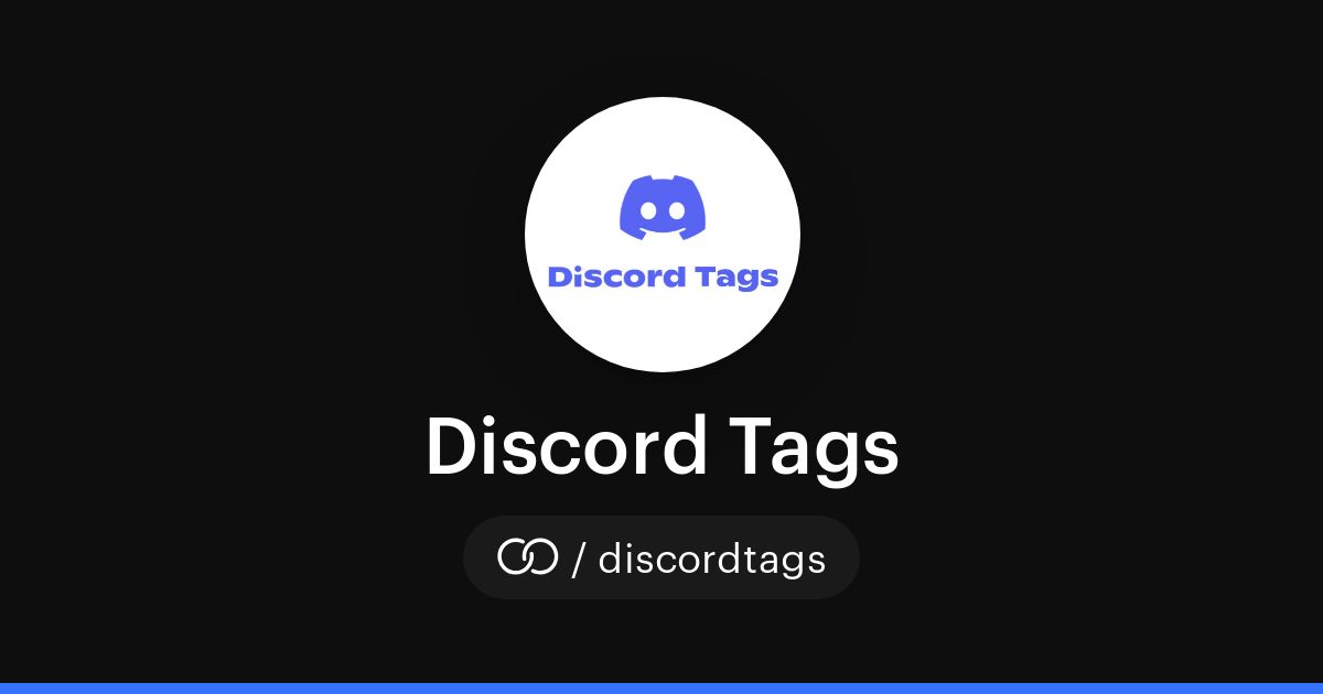Discord Tags (/discordtags) · solo.to