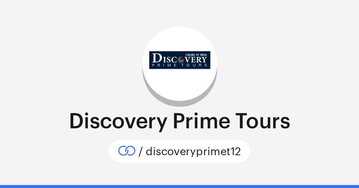 Discovery Prime Tours (/discoveryprimet12) · solo.to