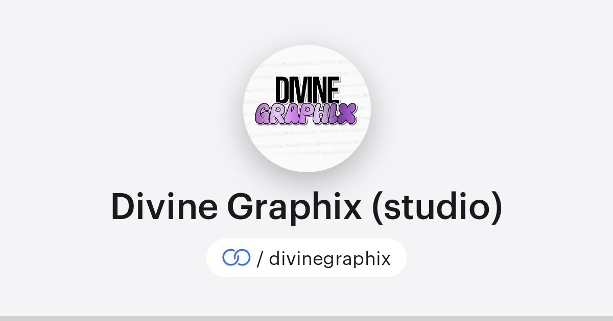 Divine Graphix (studio) (/divinegraphix) · solo.to