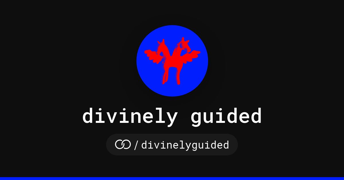 divinely guided (/divinelyguided) · solo.to