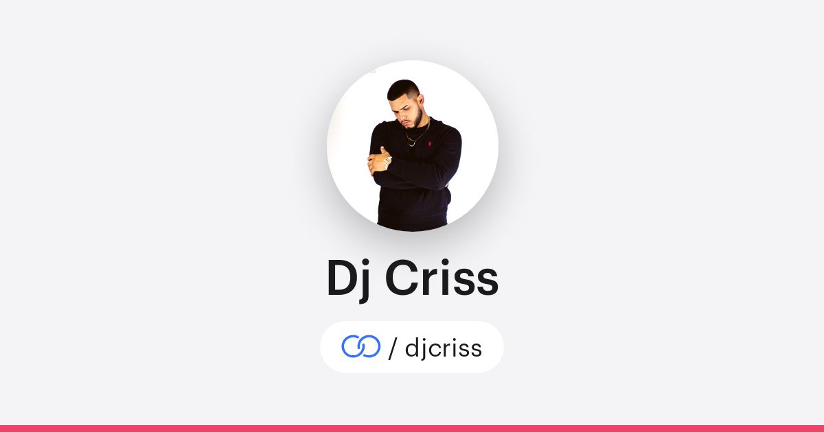 Dj Criss (/djcriss) · solo.to