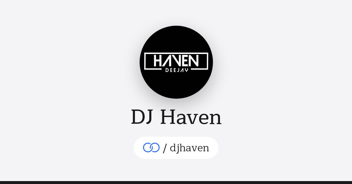 DJ Haven (/djhaven) · solo.to