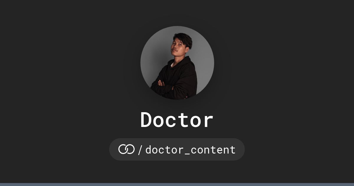 Doctor (/doctor_content) · solo.to
