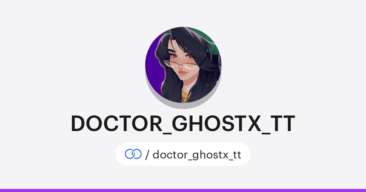 DOCTOR_GHOSTX_TT · solo.to