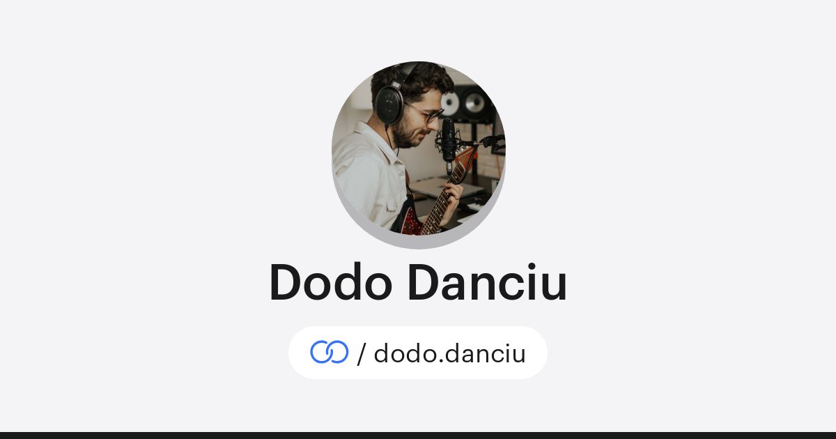 Dodo Danciu (/dodo.danciu) · solo.to