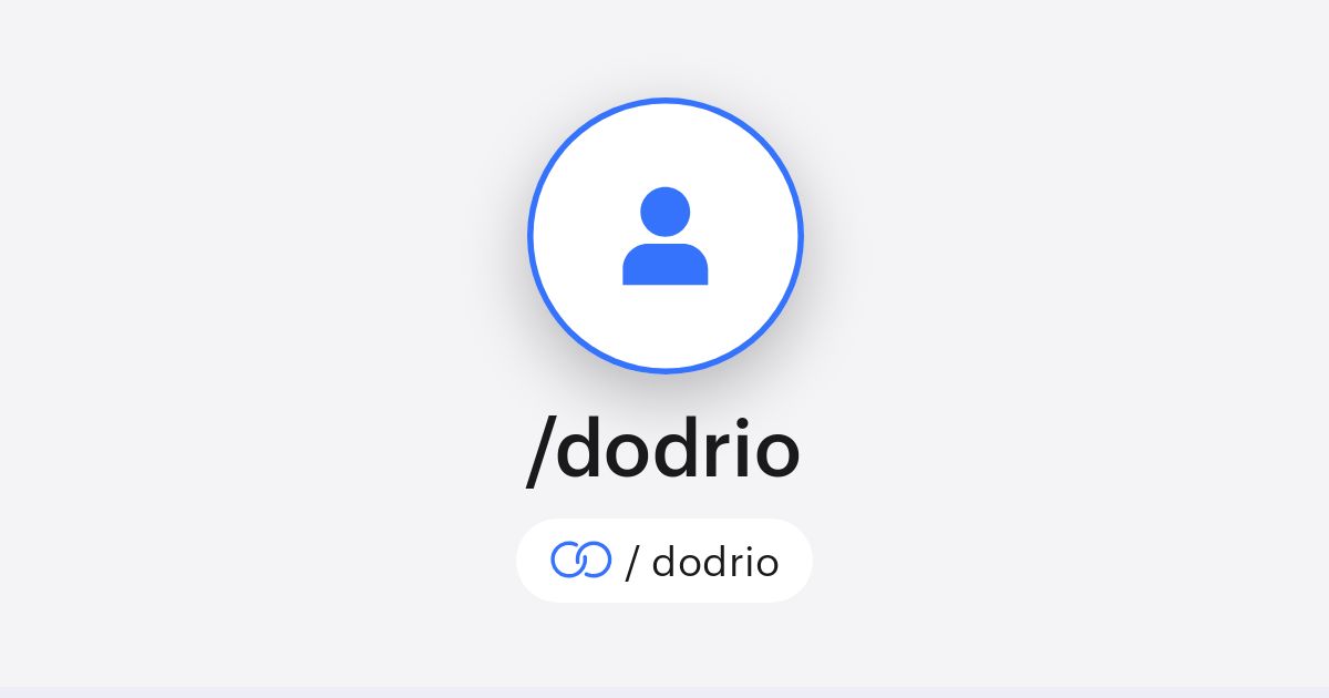 /dodrio · solo.to