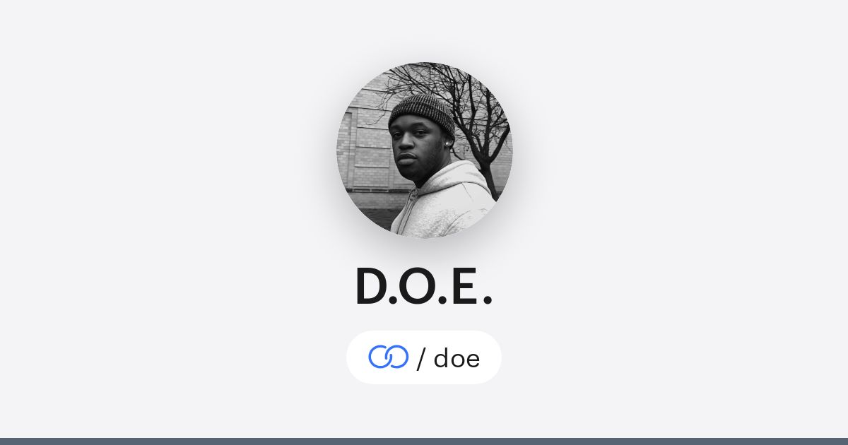 D.O.E. (/doe) · solo.to