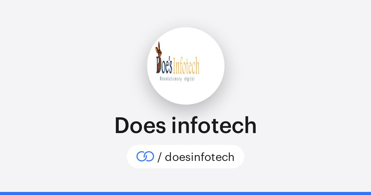 Does infotech (/doesinfotech) · solo.to