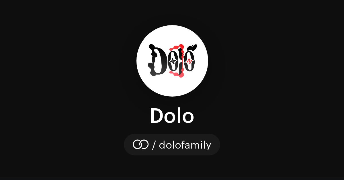 Dolo (/dolofamily) · solo.to