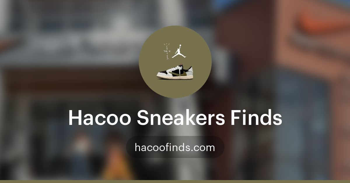 Hacoo Sneakers Finds · solo.to