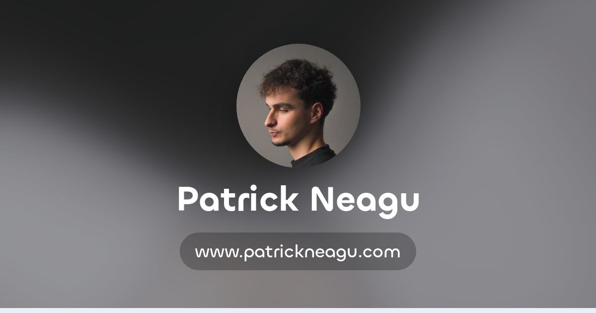Patrick Neagu · solo.to