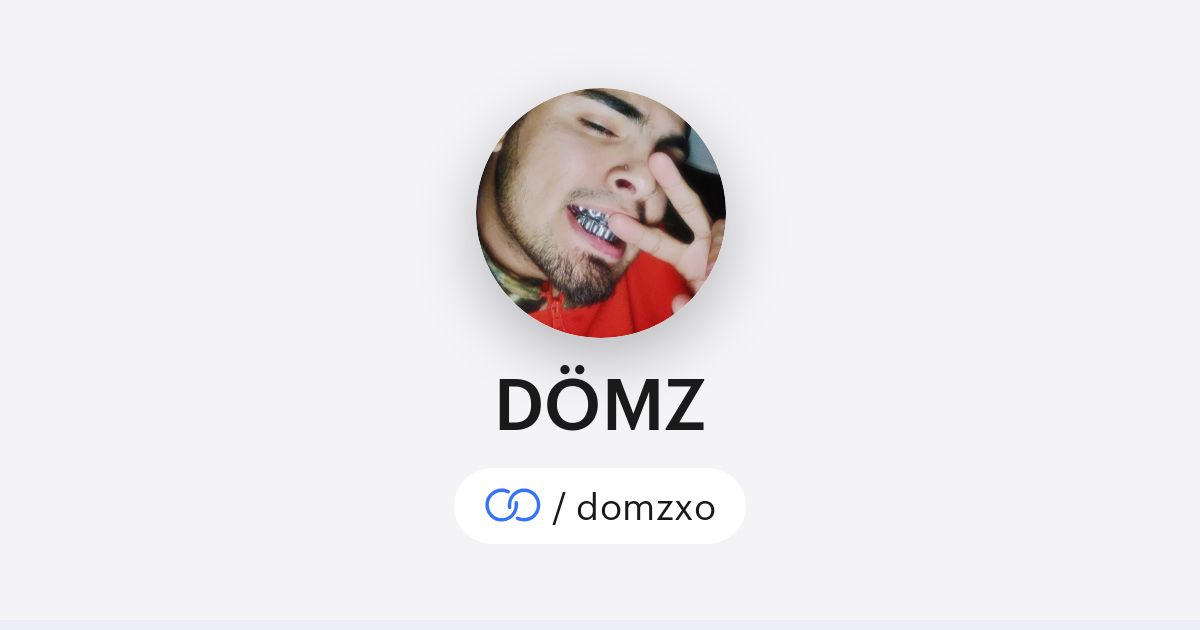 DÖMZ (/domzxo) · solo.to