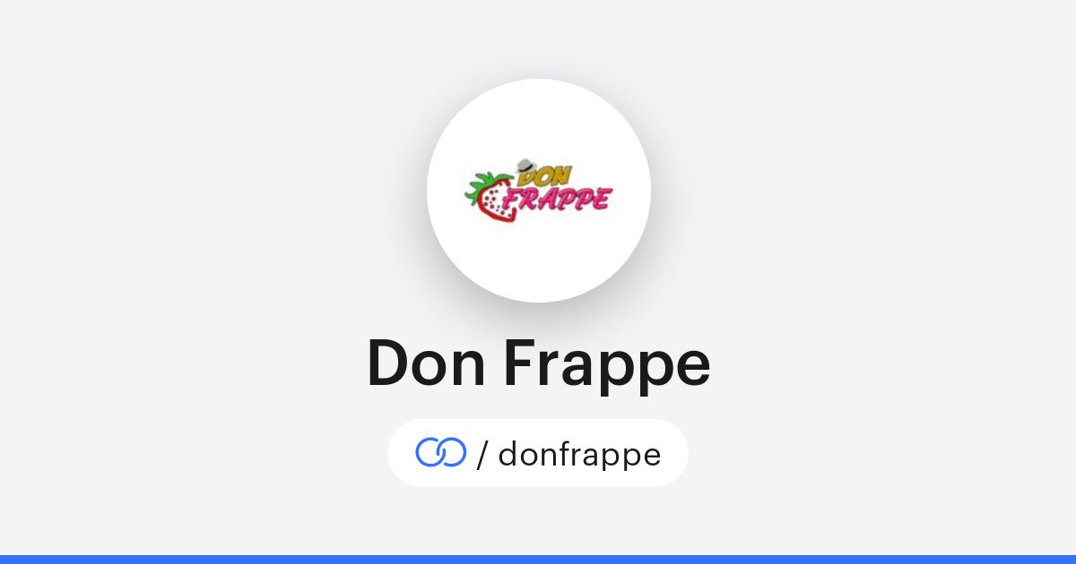 Don Frappe (/donfrappe) · solo.to
