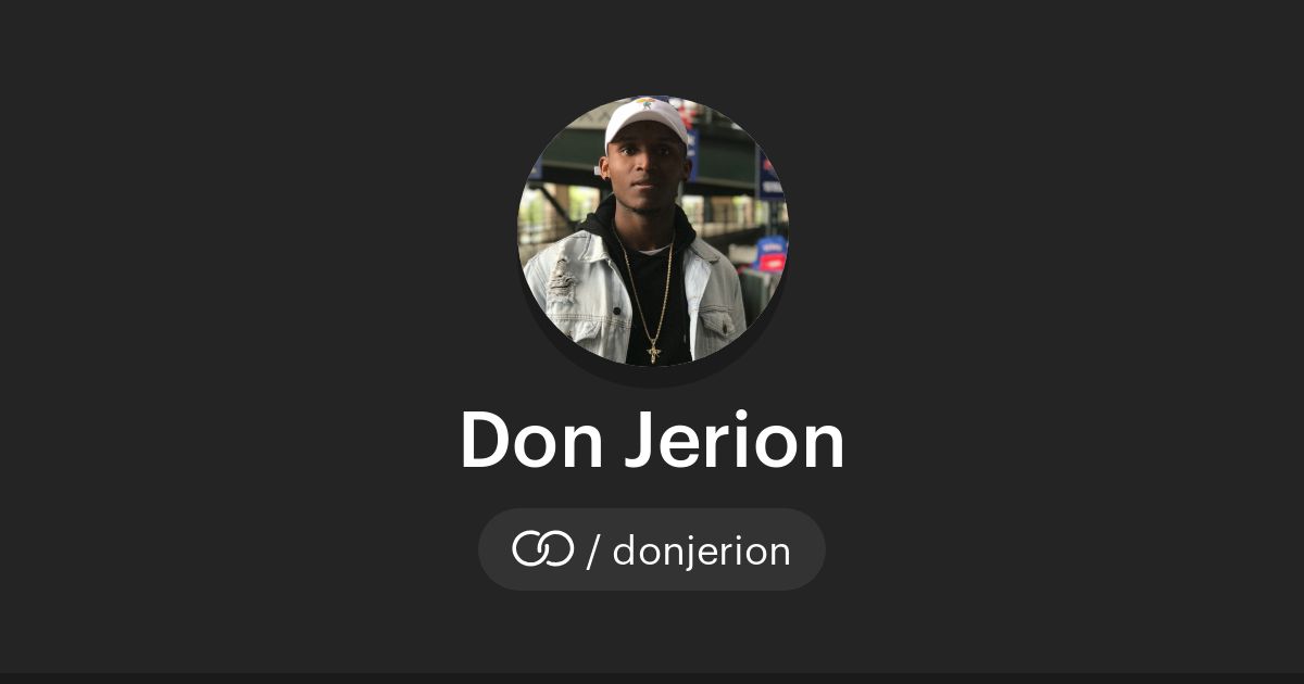 Don Jerion (/donjerion) · solo.to